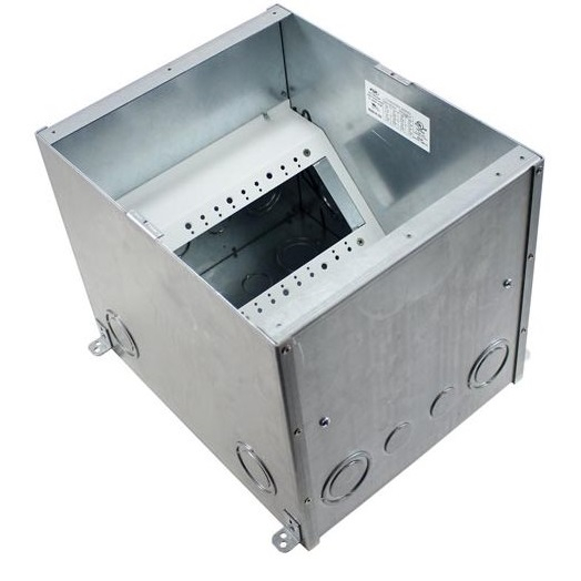 Buy FSR FL-500P-10-B, 10" Deep Floor Box with Temporary Cover - Prime Buy