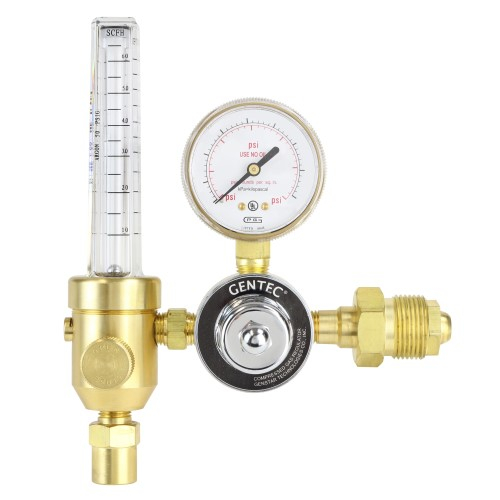 Buy Gentec 195AR-60, 195 Series Single Stage Flowmeter Regulator, Light ...