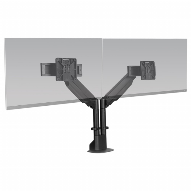 Buy Human Active Technology E2-2-104, Black Dual Articulating Monitor Arm - Prime Buy