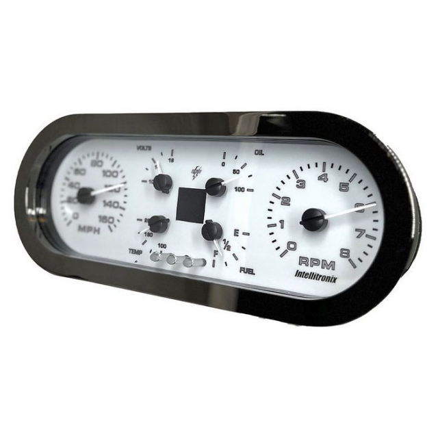 Buy Intellitronix AUR1001, Aurora 6 Gauge Universal Gauge Panel - Prime Buy