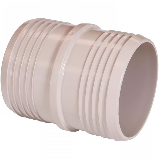 Buy IrrigationKing A5-IC04S, 4" PVC Hose Barb Coupler Short, PVC ...