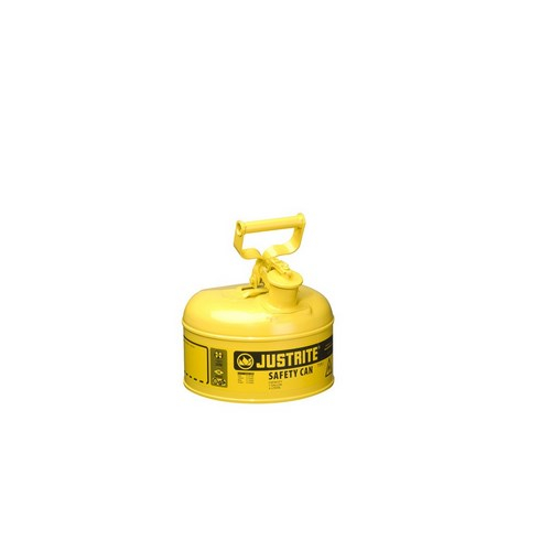 Buy Justrite 7110200, Steel Safety Can for Diesel, 1 Gallon, Yellow ...