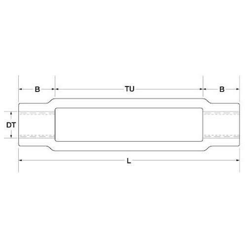 Buy Ken Forging TB105-9-HDG, 1/2"-13 x 9" Turnbuckle Body, Galvanized ...