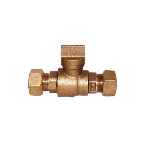 Buy Legend Valve 314-158NL, Curb Stop, 2" Tube End, Bronze Compression ...