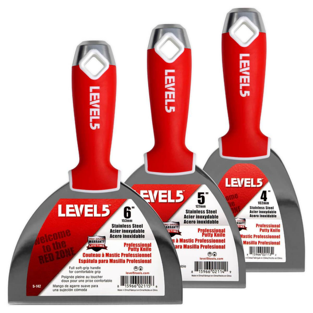 Buy LEVEL5 5-620, 4/5/6" Stainless Steel Joint Knives with Handles ...
