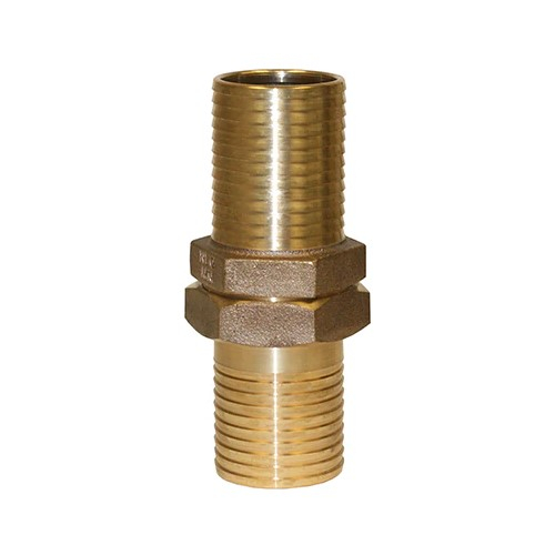 Buy Merrill RBCPNL200XLU, 2" No-Lead Bronze Extra Long Coupling with ...