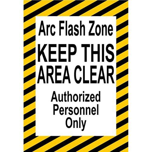 Buy Mighty Line AFZ3642, Arc Flash Zone Keep Clear - Adhesive Floor ...