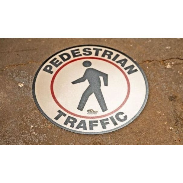 Buy Mighty Line PedestrianTraffic24, Pedestrian Traffic Floor Sign, 24 ...