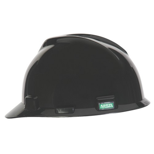 Buy MSA 475235, V-Gard Slotted Cap, Black with Staz-On Suspension ...
