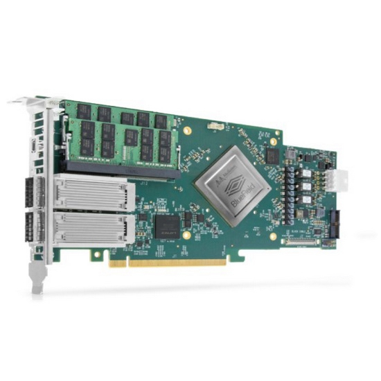 Buy NVIDIA MBF1M606A-CSNAT, BF1600 BlueField Controller Card, Dual Port ...