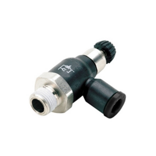 Buy Nycoil 82042, 1/4" x 1/8" NPT Knob Adjustable Flow Control Meter ...