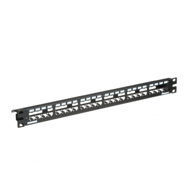 Buy Panduit CP24WSBLY, Mini-Com All Metal Patch Panel 24 Port 1 RU BL ...