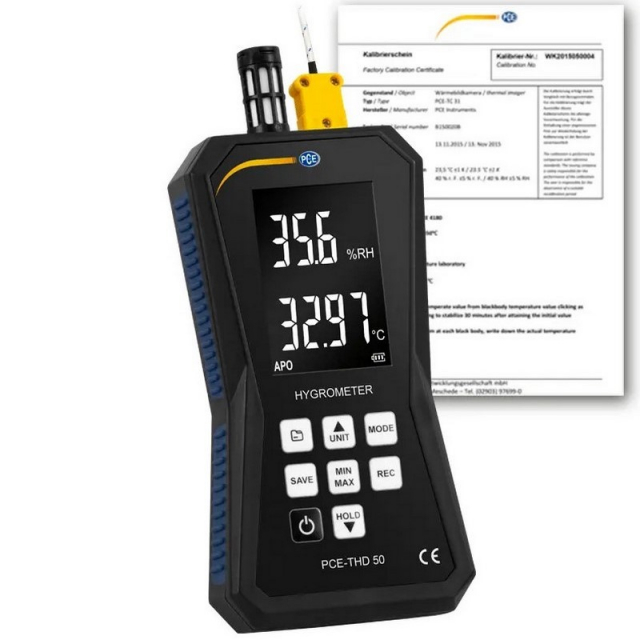 Buy PCE Instruments PCE-THD 50-ICA, Climate Meter with Micro USB ...