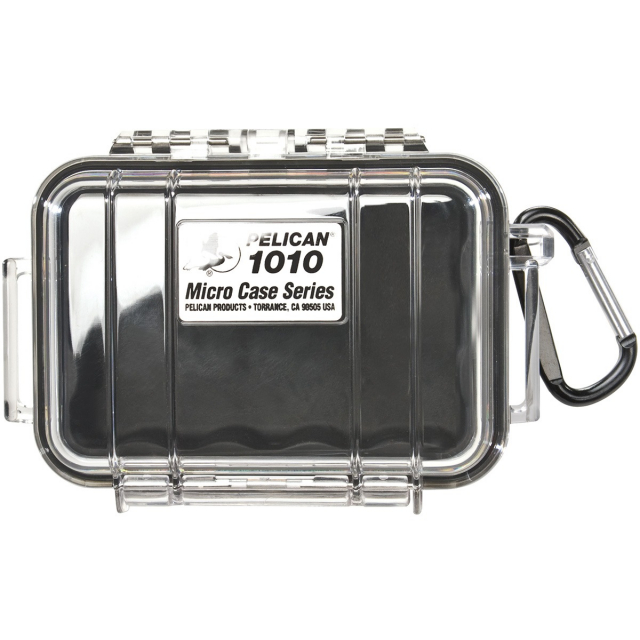 Buy Pelican 1010-025-100, 1010 Micro Case Black Clear - Prime Buy