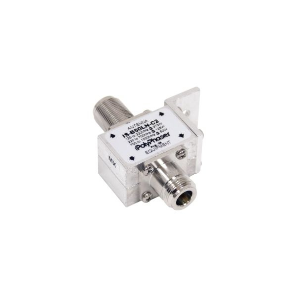 Buy PolyPhaser IS-B50LN-C2-ME, Coaxial RF Surge Protector, 10MHz - 1GHz ...