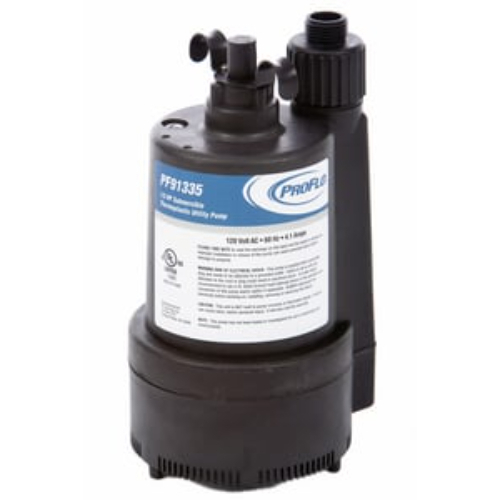 Buy PROFLO 91335, Thermoplastic Submersible Utility Sump Pump, 1/3HP ...
