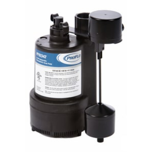 Buy PROFLO 92342, Thermoplastic Submersible Sump Pump, 1/3 HP, 120V ...
