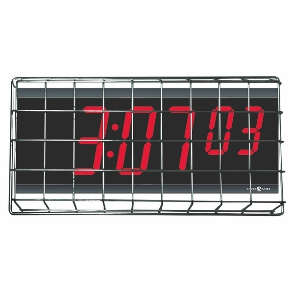 Buy Pyramid Time 43193-3, Wire Clock Guard for All Wall Digital Clocks ...