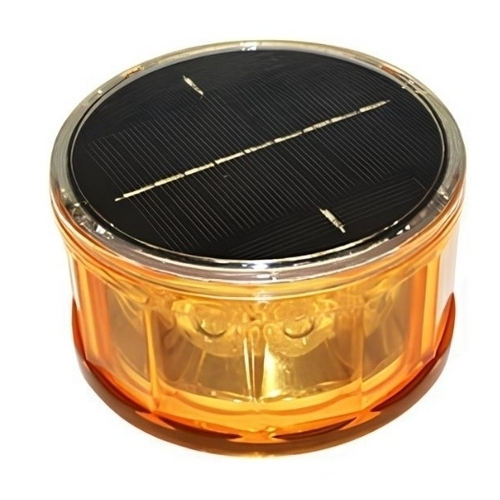 Buy Railhead M18-SOLAR A1, Amber Solar LED Warning Light - Prime Buy