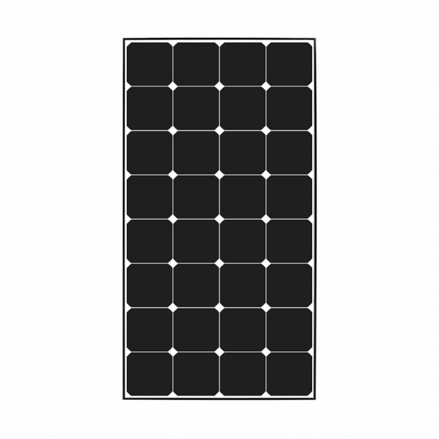 Buy Renogy RNG-100MB, Eclipse Monocrystalline Solar Panel, 100W 12V ...