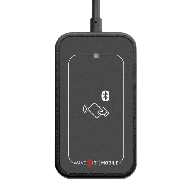 Buy RF IDeas RDR-80031BK5, Wave ID Plus Mini 5V Pin9 RS-232 Reader ...