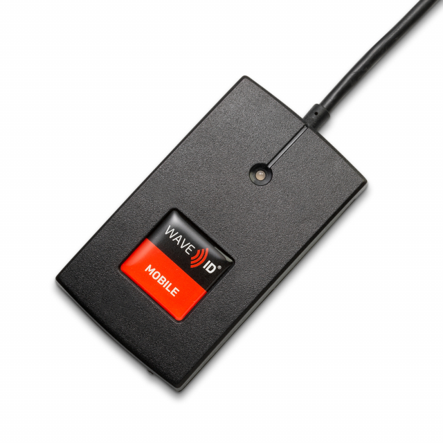 Buy RF IDeas RDR-30581BKU-SFT, Wave ID Plus Keystroking Safetrust ...