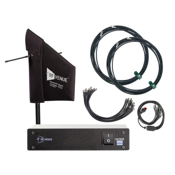 Buy RF Venue DFIND5, 5 Channel Wireless Mic Pack, Diversity Fin Antenna - Prime Buy