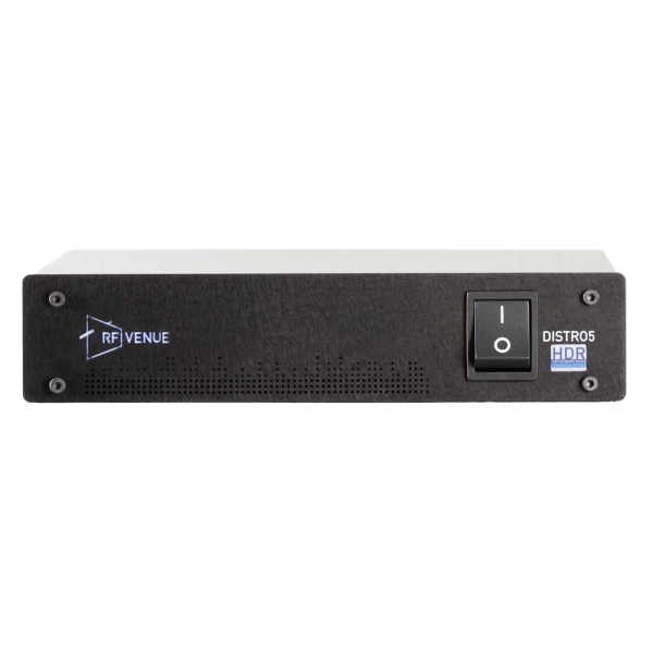 Buy RF Venue DISTRO5HDR, Power Distribution Platform for Microphone ...