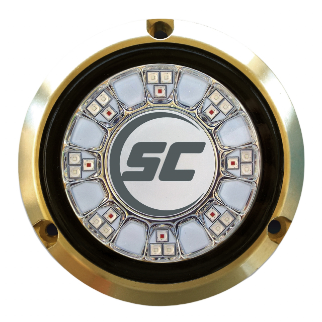 Buy Shadow-Caster SCR-24-GW-BZ-10, Great White Underwater Light w/ 24 ...