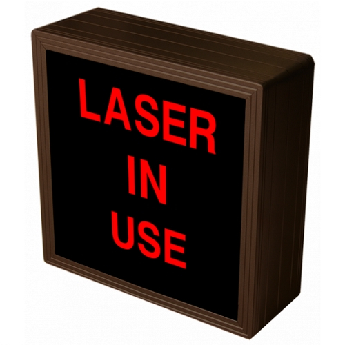 Buy Signal-Tech 38638, SBL77R-193/120-277VAC Laser In Use LED Sign ...