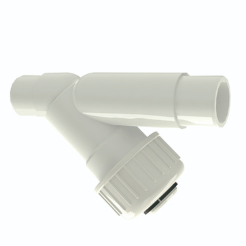 Buy Simtech WSV 501 3 005, WSV Series, 1/2" PVDF/EPDM Wye Strainer, Socket - Prime Buy