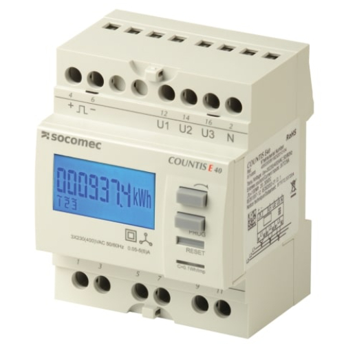 Buy Socomec 48503008, COUNTIS E40 Active-Energy Meter, Via, Metering - Prime Buy