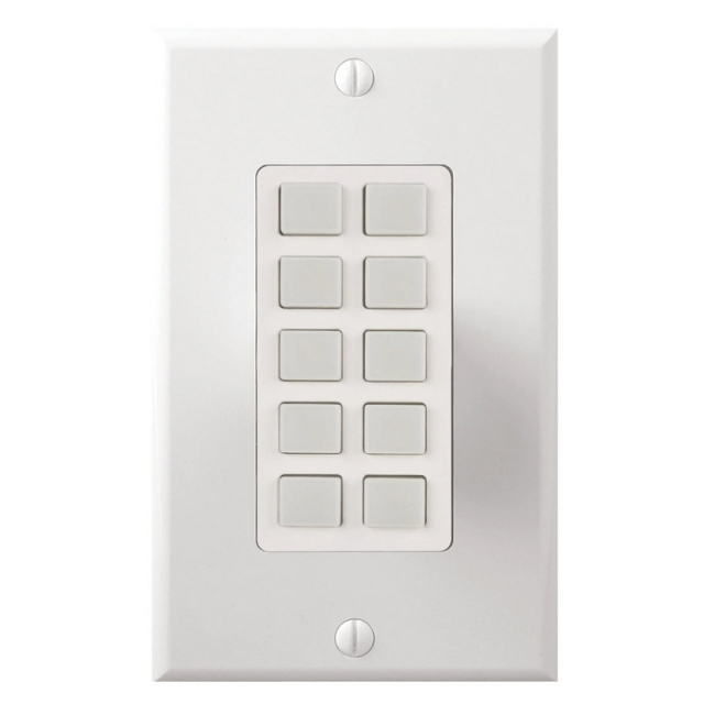 Buy Vanco EVCTL10B, Evolution 10 Button Programmable Control Keypad ...