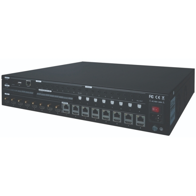 Buy Vanco EVMX88PRO, Evolution 4K HDBaseT 8x8 Matrix with ARC IR IP ...