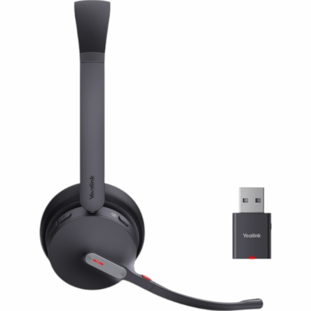 Buy Yealink WH64-HYBRID-DUAL-TEAMS, WH64 Hybrid DECT Dual Teams Headset ...